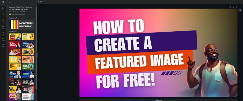 How To Create A Featured Image For Your Blog Post Free 2025